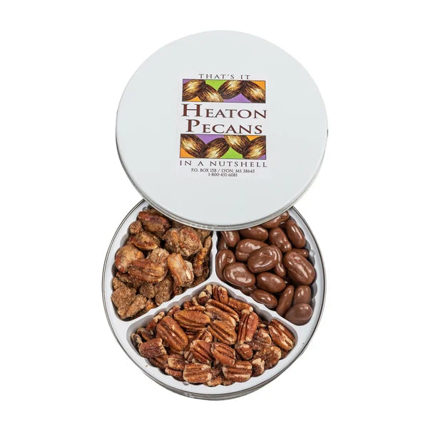 Heaton Pecans Roasted Salted Pecans, Chocolate Covered Pecans, Praline ...