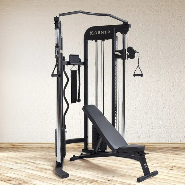 Centr 2 by Inspire FTX Functional Trainer with Folding Bench and 1-yea ...