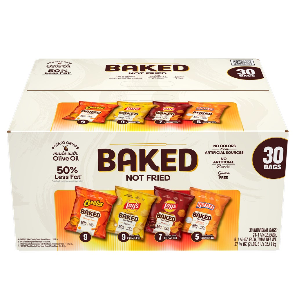 Frito Lay Oven Baked Mix, Variety Pack, 30-count – RJP Unlimited
